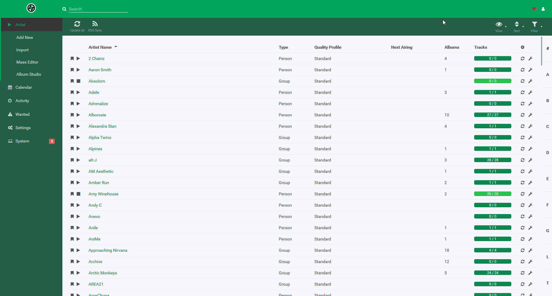 How to install Lidarr on Ubuntu · tig's Blog