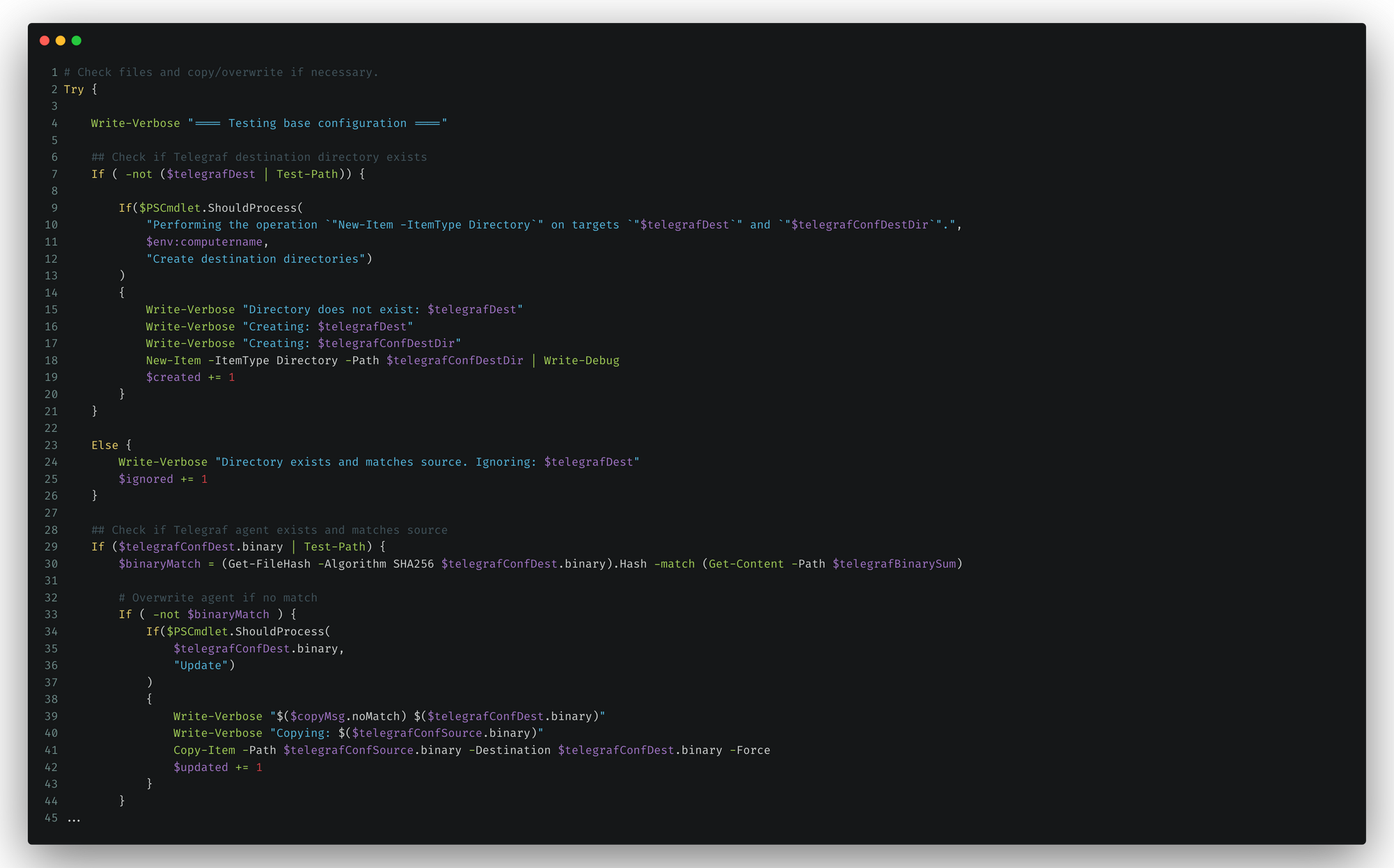 Dynamically Deploy Telegraf and Windows Monitoring Configurations with ...